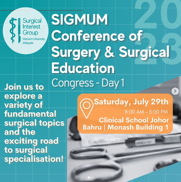 SIGMUM’s Conference of Surgery and Surgical Education 2023 – Surgical ...